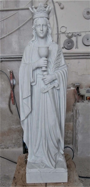 Female Saint Statues - Catholic Statuary St Ann, St Theresa of Calcutta ...