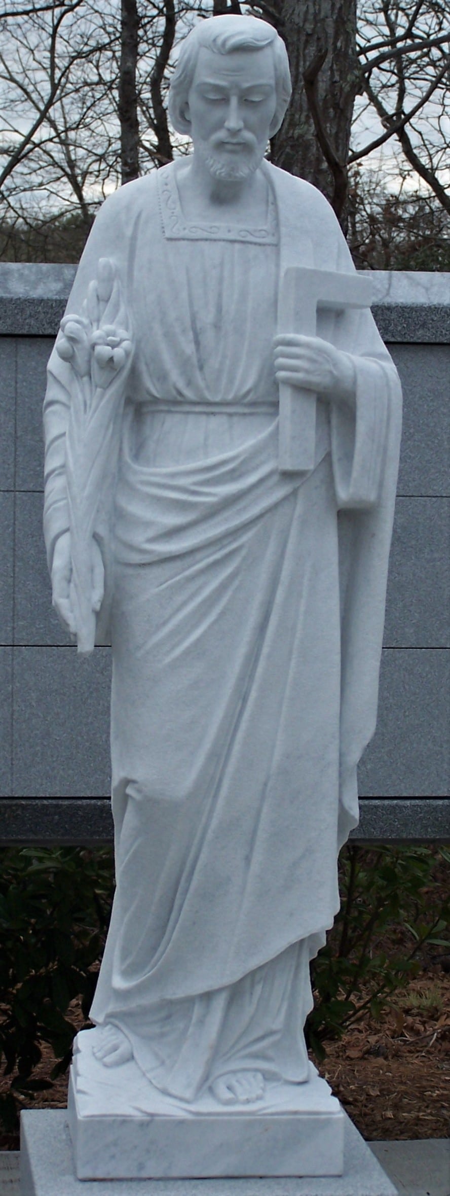 Male Saint Statues - in Hand Carved Carrara Marble| Imported from Italy